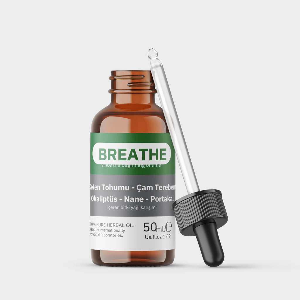 BREATHE %100 Doğal Solunum Desteği Yağı 50ml